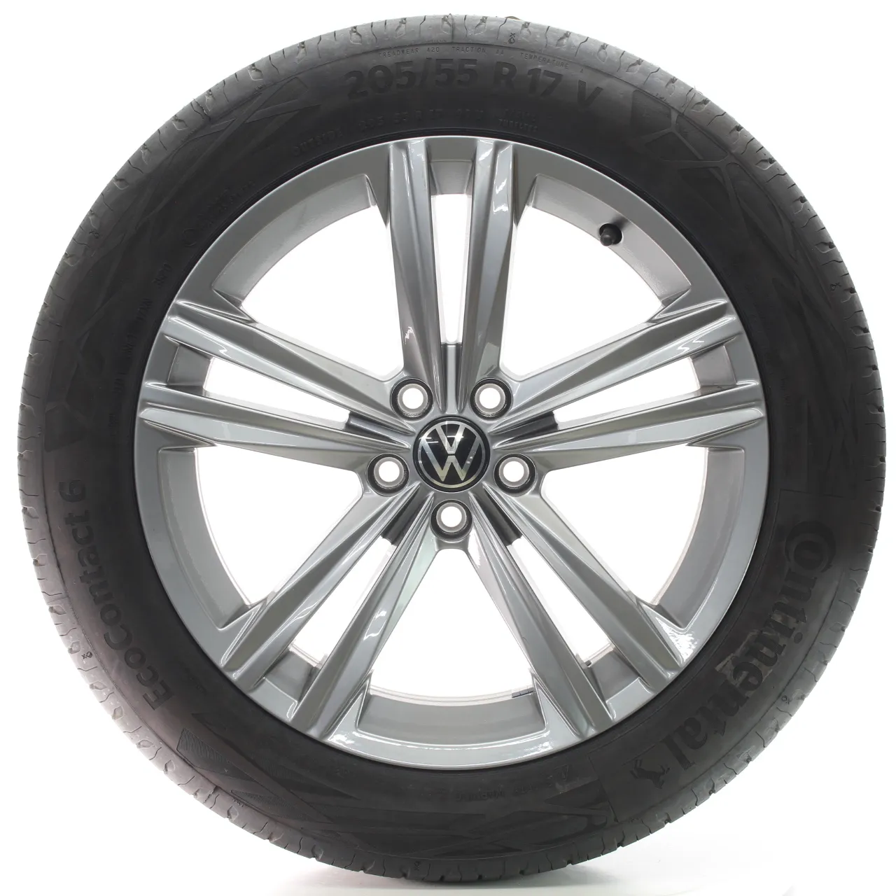 VW T-Cross C11 Sommerräder Sebring Grau Continental 205/55R17 91V ...