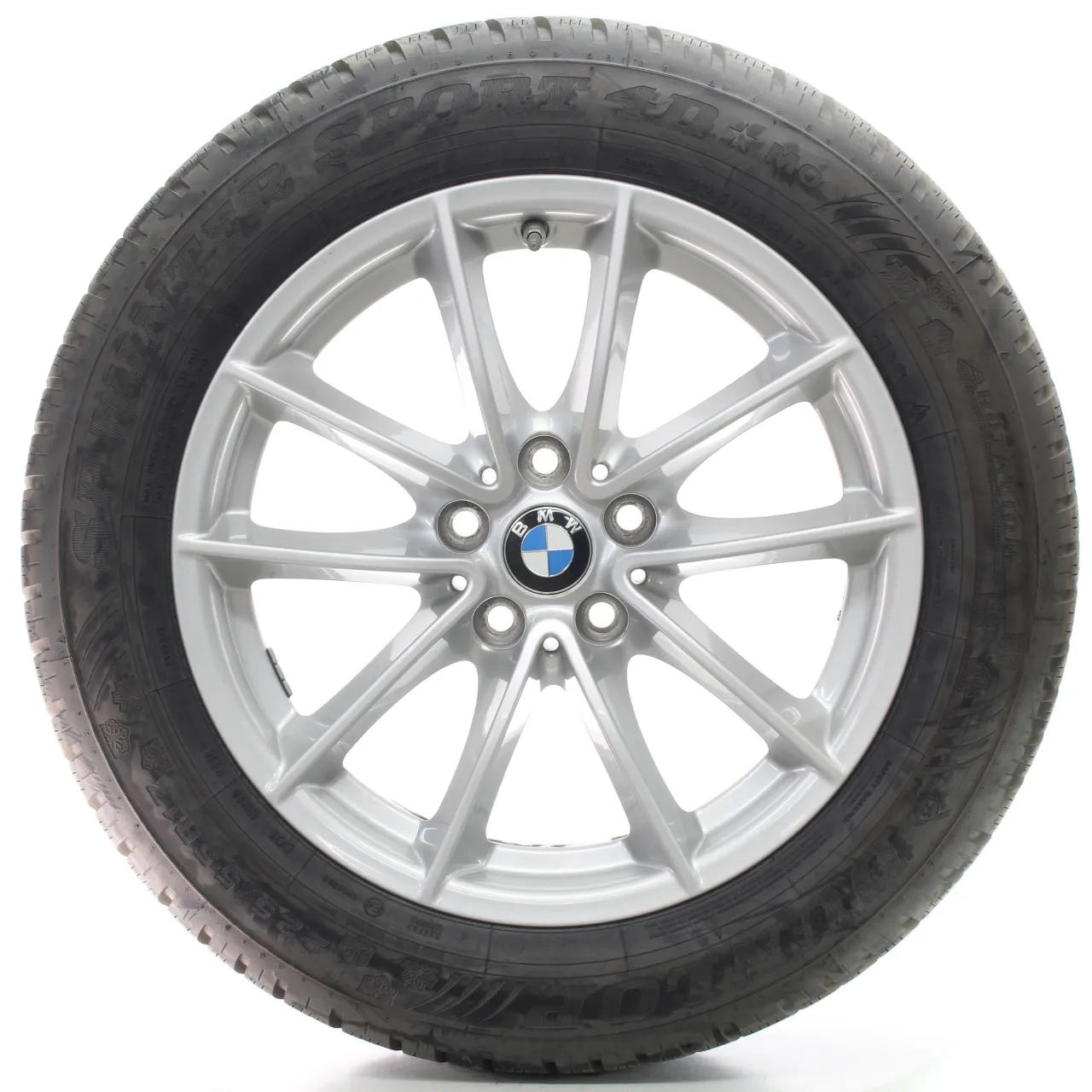 BMW 5er G30 G31 Winterräder V-Speiche 618 Dunlop 225/55R17 97H DOT24 ...